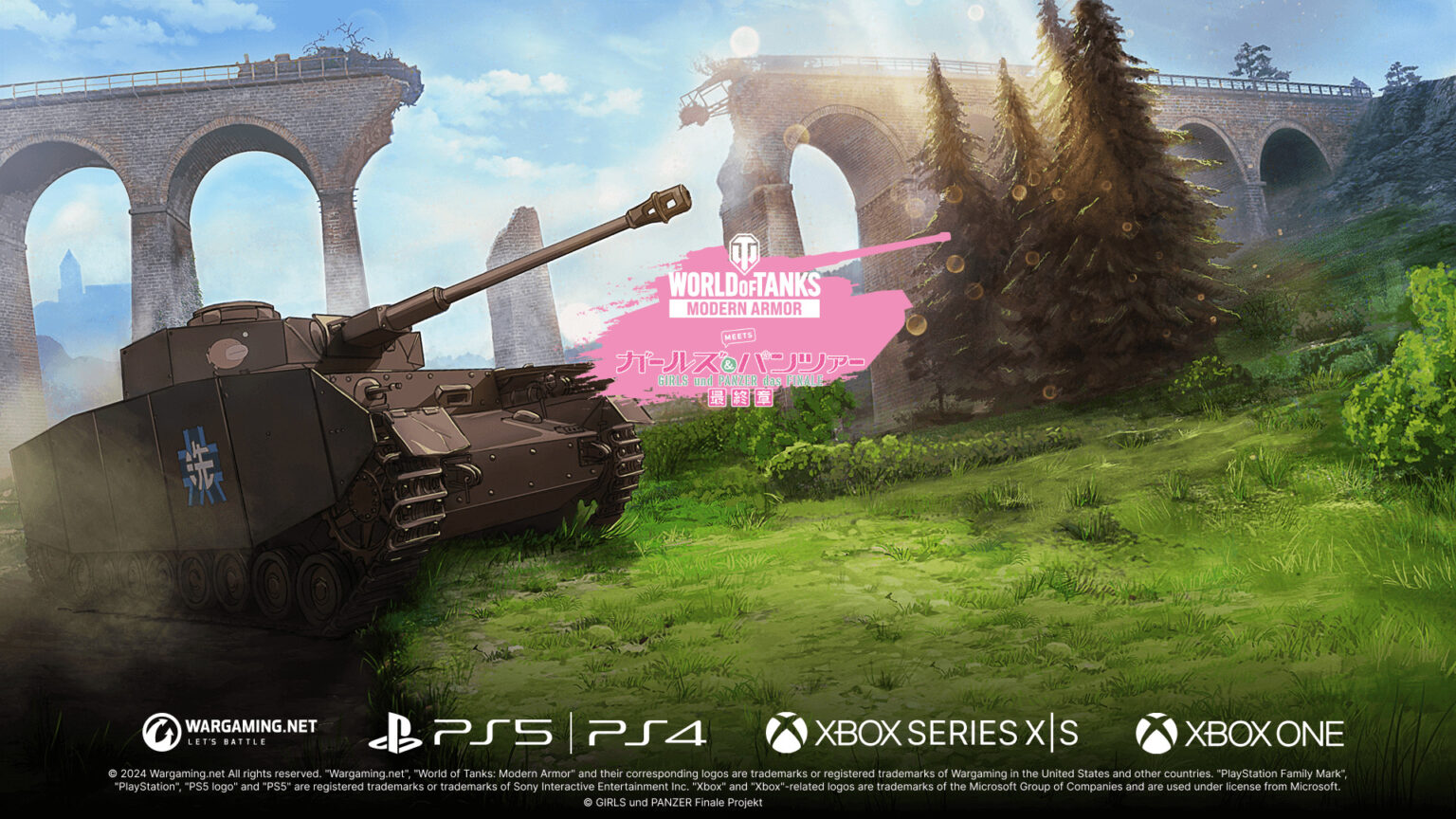 「World of Tanks Modern Armor & Blitz」とのコラボが開幕！｜ガールズ＆パンツァー最終章 公式サイト